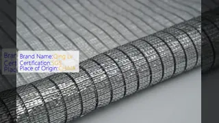 Durable Aluminum Foil Mesh Breathable Shade Solution