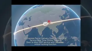US Express Parcel Delivery Door To Door DDP Service Real Time Online Tracking