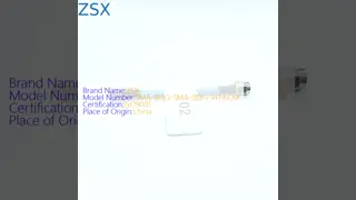 High Performance 18GHz SMA Male RF Cable Assembly