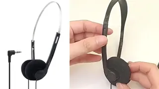 JTY-F003 Retro Wired On-Ear Headphones