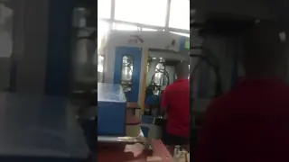 Rotary 4 Station Automatic Walled Universal Hydraulic Sneaker Shoes Sole Attaching Pressing Machine