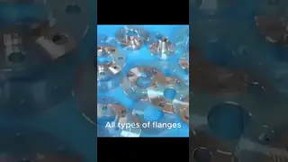 Industrial Flange Pipe Fittings Display