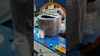 High Speed Corrugated Pipe Coil Packing Machine