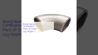 High Quality Stainless Steel Butt Weld Pipe Fittings