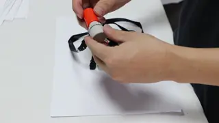 HFB Flash Stamp, Round Pre-inked Flash Stamper for Custom Office Seal