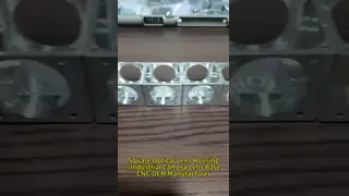 Square Optical Lens Housing | Industrial Camera Lens Base CNC OEM Manufacturer