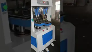 Double Station Hydraulic Sandal Slipper Shoes Making Machine Sole Attaching Press Machine