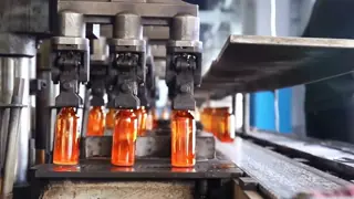 Empty Essential Oil Glass Bottle With Tamper‑Evident Dropper Cap Cosmetic Packaging Parts
