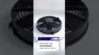 KBZE RADIATOR ELECTRIC FAN FOR LGMG 4110704891 MINING TRUCK CMT86 CMT96 CMT106