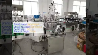 Automatic Liquid Filling and Capping Machine Solution