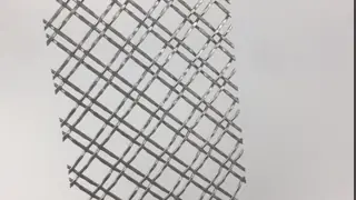 Premium Decorative Woven Wire Mesh for Modern Architecture XY-2222
