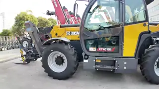 telescopic forklift truck