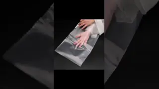 Clear PE Self Adhesive Bag Custom Plastic Packaging For Dry Goods BRISHPACK