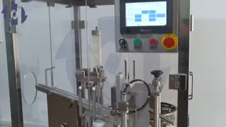 Automatic Vaccine Prefilled Syringe Vacuum Filling Plugging Machine
