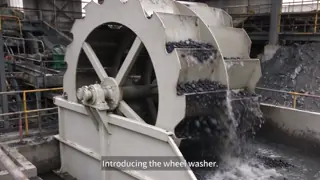Wheel Sand Washing Machine