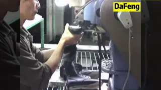 Goodyear Shoes Making Industrial Automatic Double Needle Welt Sewing Machine Price