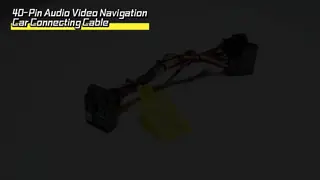 40-Pin Audio Video Navigation Car Connecting Cable SW-I-08