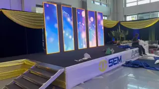 Outdoor LED Wall Crystal Clear Daylight Visibility