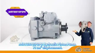 Watch: OEM Quality A4VTG Rexroth A4VTG71 Series Axial Piston Pump Factory Direct Sales Showcase