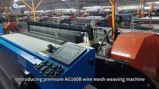AG160B Wire Mesh Weaving Machine Ready for Shipment