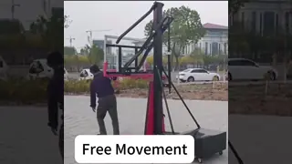Adjustable Portable Basketball Hoop for Home Courts
