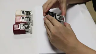6 Digits Self-Inking Stamp, Number Date Rubber Stamper for Document Marking