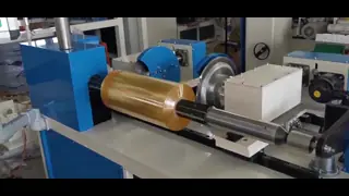 Jumbo Roller Edge Cutting Machine（PVC cling film）