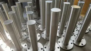 Duplex Steel 2507 Wedge Wire Screen Tube For Sea Water Filter
