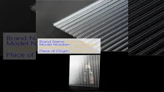 Durable Twin Wall Polycarbonate Sheet for Industrial Roofs