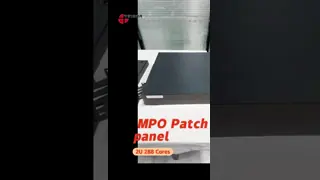 High Density 288 Core MPO MTP Fiber Patch Panel Solution