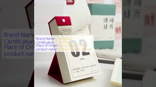 Custom 365 Day Ramadan Desk Calendar Printing 2024