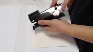 Manual Desktop Steel Embossing Machine, Portable Metal Stamp Embosser
