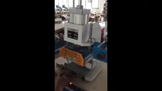 Leather Logo Embossed Hot Foil Stamping Leather Machine Shoe Upper Gilding Pressing Machine