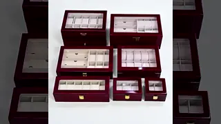 Custom Wooden Jewelry Box | Luxury Handmade Wood Jewellery Packaging
