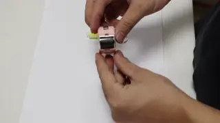 Mr.File Security Document Stamp, Line Pattern Stamper Built-in UV Light