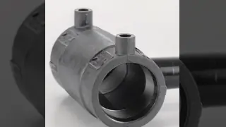 PE100 Electrofusion Reducing Tee DN20x32-200x110 | 4.0mm Fusamatic Auto Pin | Water PN16 / Gas