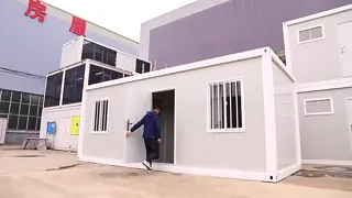 this is our detachable container house with 2 bedroom 1 bathroom,21 Square meter,7000MM Length