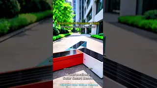 Solar Powered Smart Bench Wireless Charging Outdoor Seating