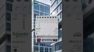 MTN682191 Schneider KNX 4‑Channel Analog Input Module | DIN‑Rail Sensor Signal Acquisition Module