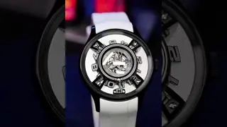 Unique Hollow Skeleton Automatic Men Watch, Sport Mechanical Wristwatch Display