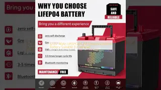 12.8V 40Ah LiFePO4 Battery Best Upgrade for Your Vehicle