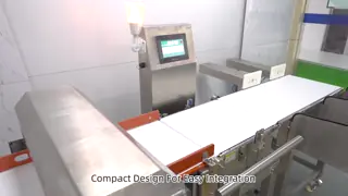 Integrated Metal Detector and Checkweigher System