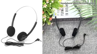JTY-F002 3.5mm Wired On-Ear Headphones Without Microphone