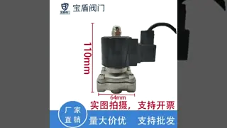 Underwater solenoid valve,304 stainless steel solenoid valve,waterproof and moisture-proof