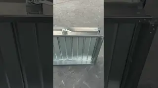 Manual Volume Control Damper for Industrial Ventilation Ducts