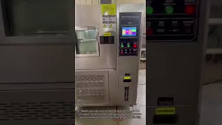 Cyclic Alternating Salt Spray Test Chamber for Electronic Components Durability Test