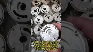 Custom CNC Aluminum Liquid Cooling Cavity | Precision Machining Parts Manufacturer