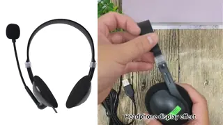 JTY-440 Wired On-Ear Headset with Microphone