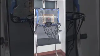 Adjustable Wall Mounted Basketball Hoop for Kids