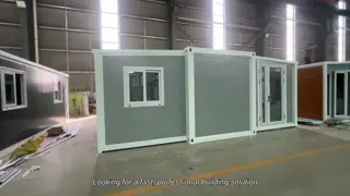 20ft Expandable Container House with Fitted Kitchen